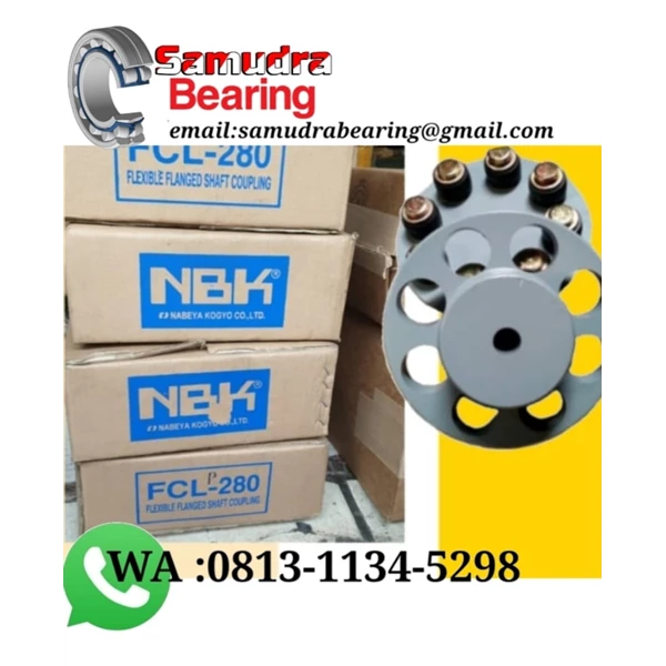 Jual NBK COUPLING JAPAN FCL 180 NBK PT. SAMUDRA BEARING GLODOK Jakarta ...